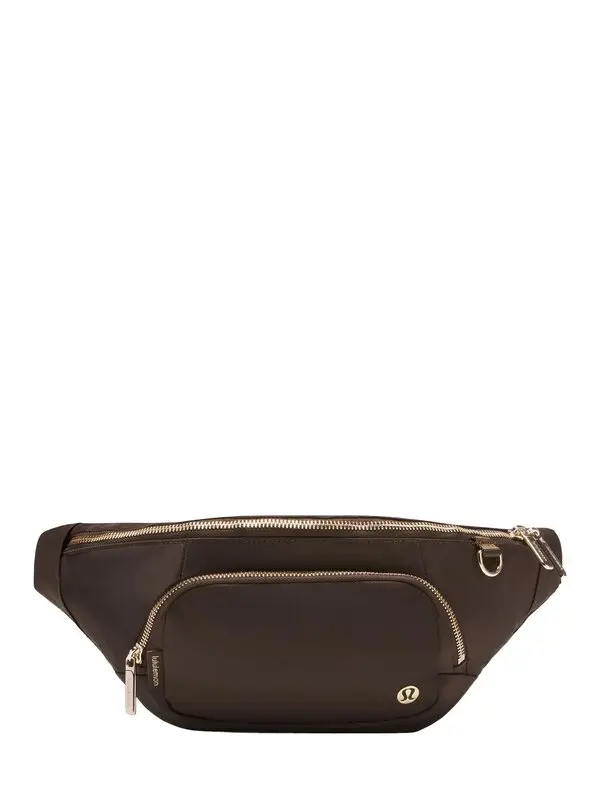Lululemon Everywhere Belt Bag Extra Large 4l - Walnut Crunch/gold