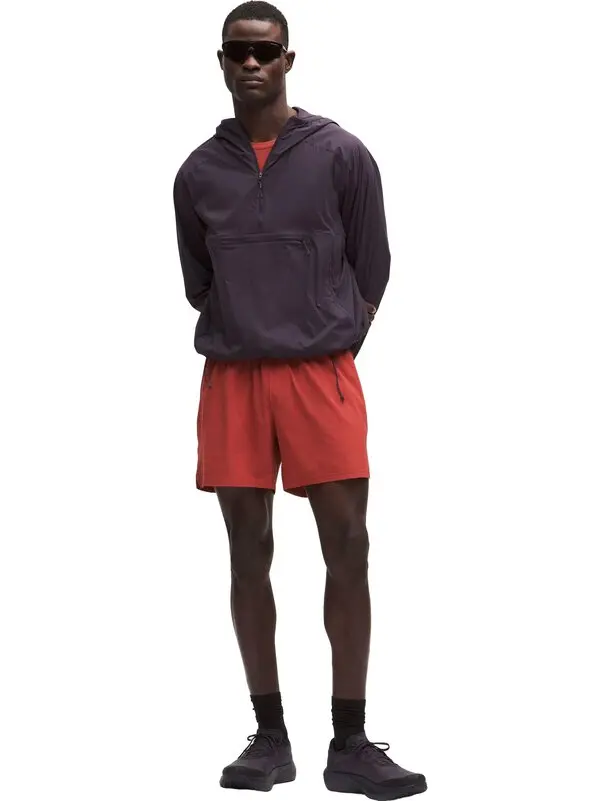 Lululemon Mile Maker Ripstop Linerless Short 6 - Dare Devil