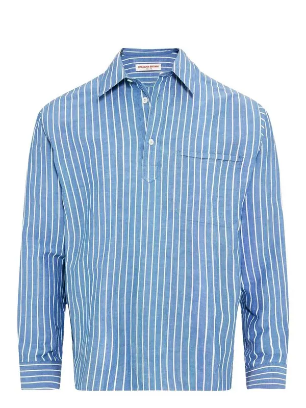 Orlebar Brown Shanklin Shirt - Blue