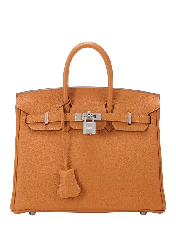 Hermès Togo Birkin 25 Handbag - Orange