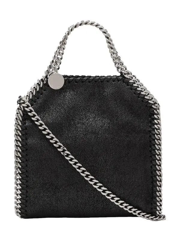 Stella McCartney Micro Falabella Tiny Tote Bag - Black