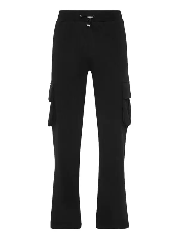Philipp Plein Cotton-blend Trousers - Black