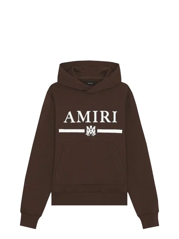 Amiri Ma Bar Hoodie - Brown