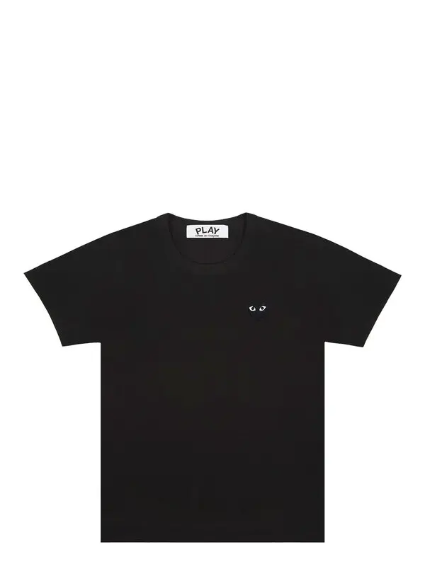 Play Comme Des Garcon Heart T-shirt - Black