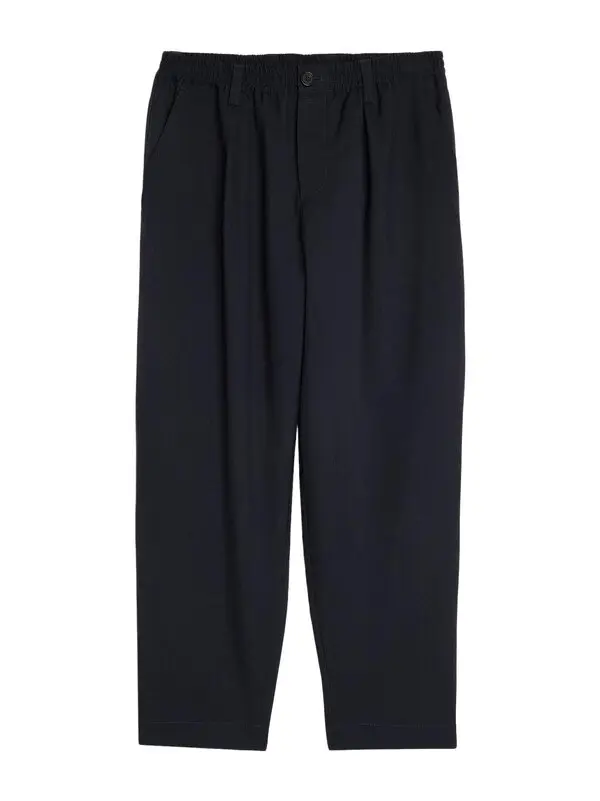 Marni Cropped Drawstring Pant - Black
