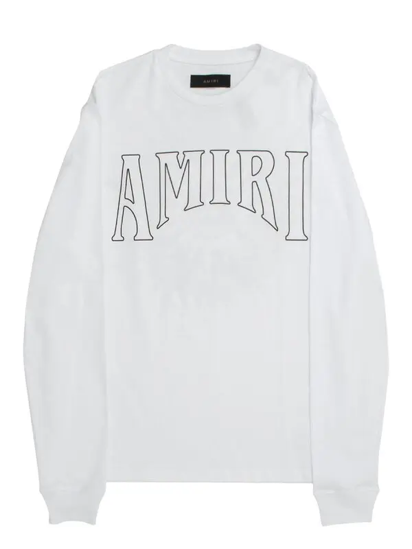 Amiri Sun Long-sleeve Tee - White