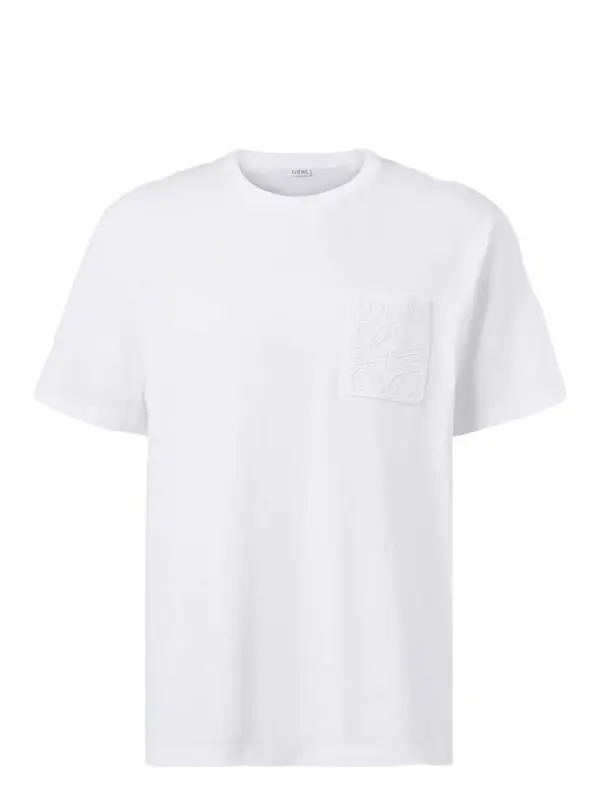 Loewe Anagram Cotton Jersey T-shirt - White