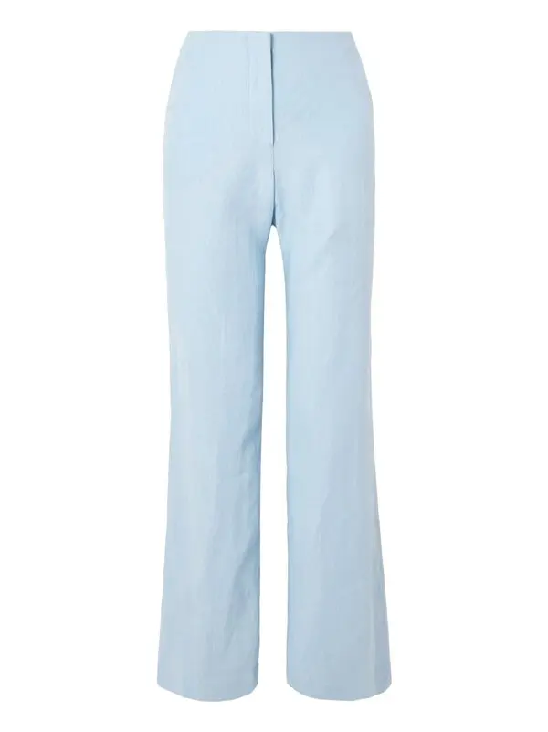 Faithfull The Brand Lulea Linen Pants - Blue