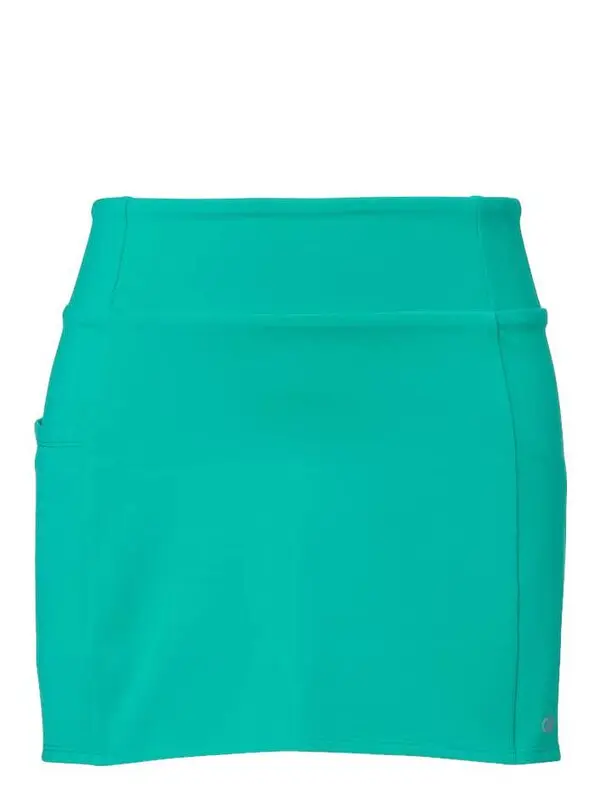 Alo Yoga Airlift Good Form High-rise Tennis Skirt - Green