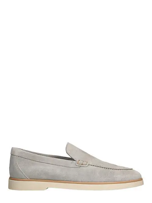 Magnanni Altea Suede Loafers - Grey