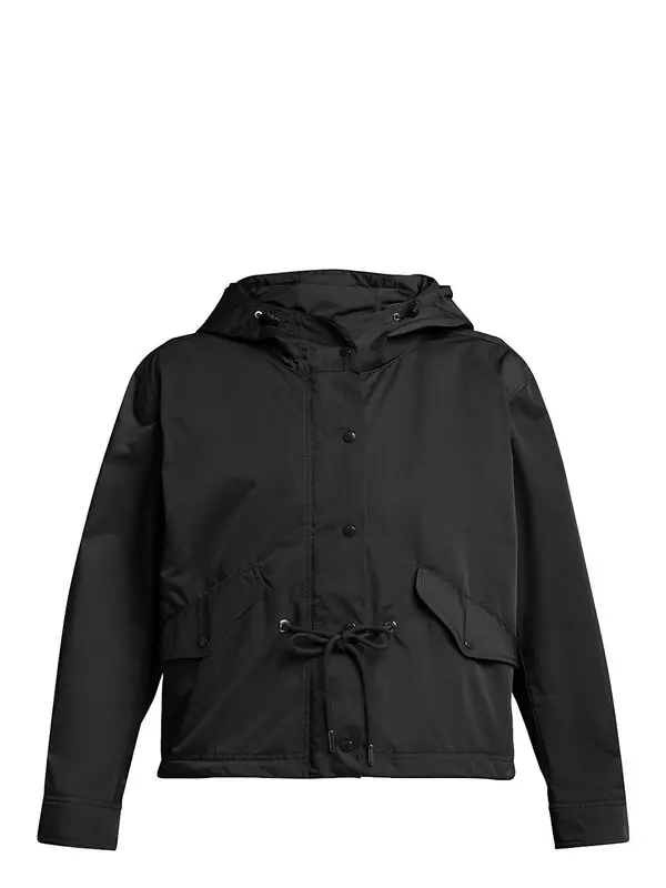 Moncler Noizay Short Parka Jacket - Black