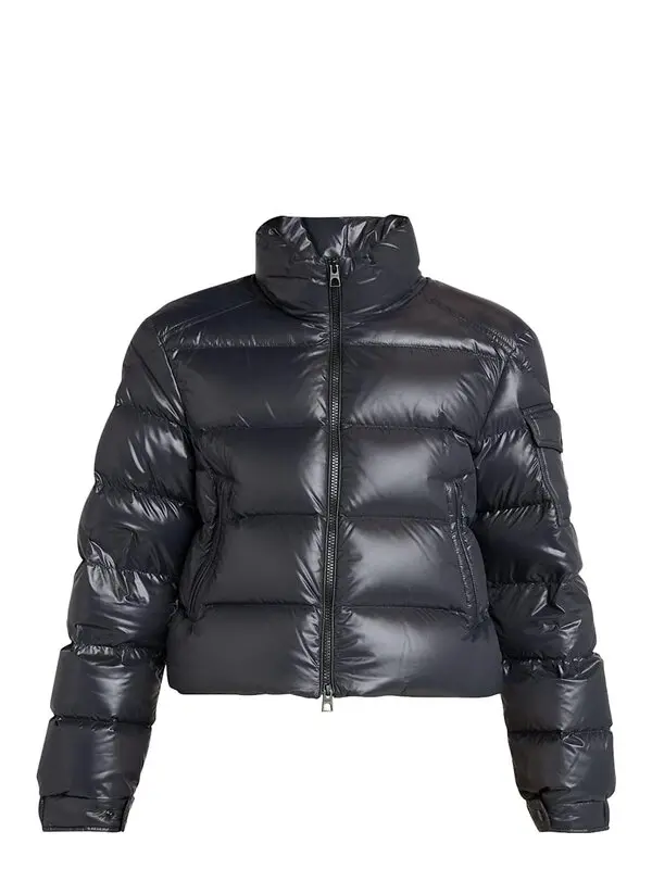 Moncler Petra Short Down Puffer Jacket - Black