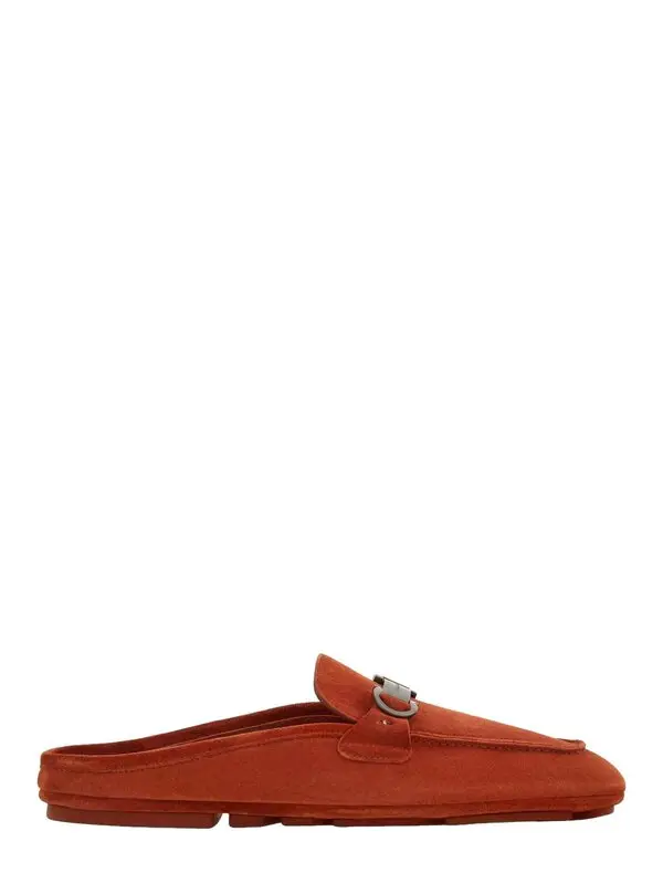 FERRAGAMO Gancini Slippers - Orange