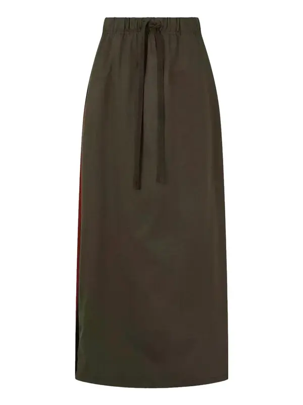 STUDIO TOMBOY Elasticated-waist Maxi Skirt - Green