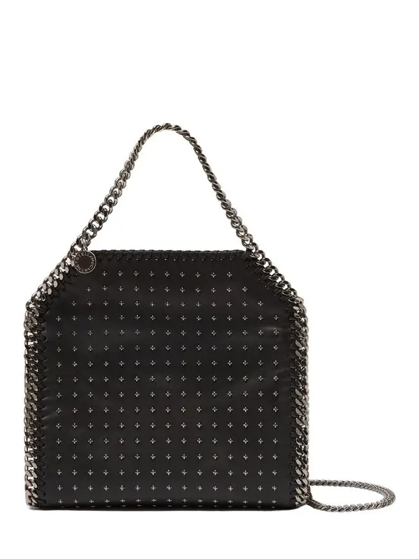 Stella McCartney Falabella Star Studs Mini Tote Bag - Black