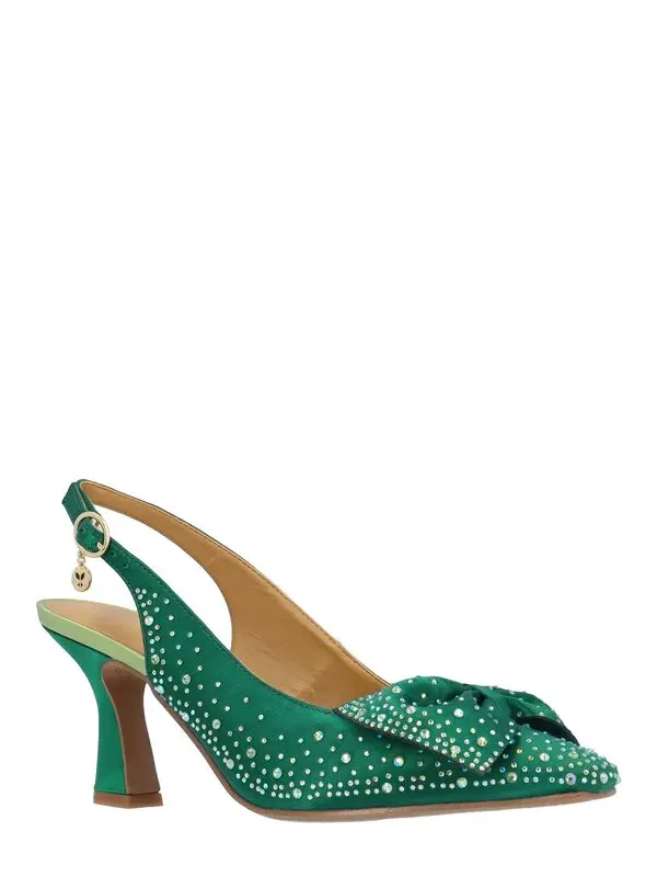J. Reneé Harlan Slingback Pump - Emerald Green