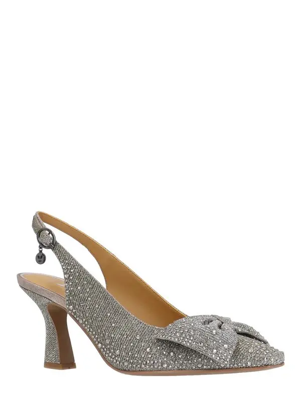 J. Reneé Harlan Slingback Pump - Pewter
