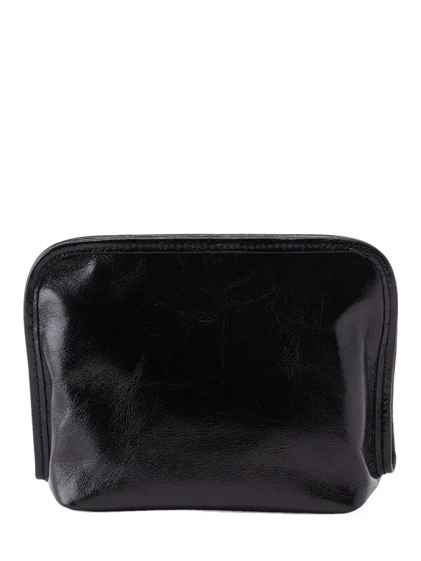 Hobo Beauty Leather Cosmetics Case - Black