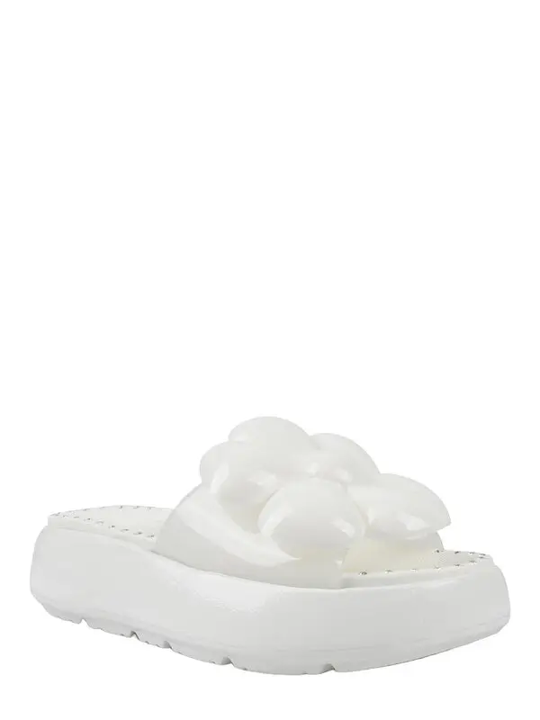 ZIGI Arria Platform Sandals - Ice White