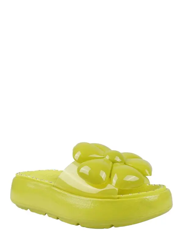 ZIGI Arria Platform Sandals - Lemon