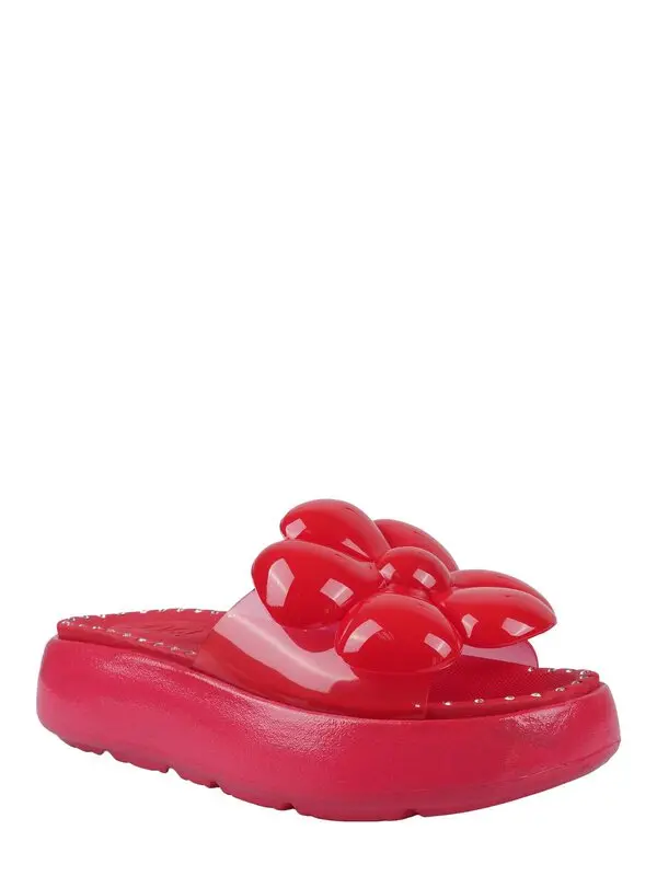 ZIGI Arria Platform Sandals - Red