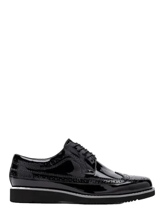 MARC NOLAN Alexander Wingtip Derby - Black Patent