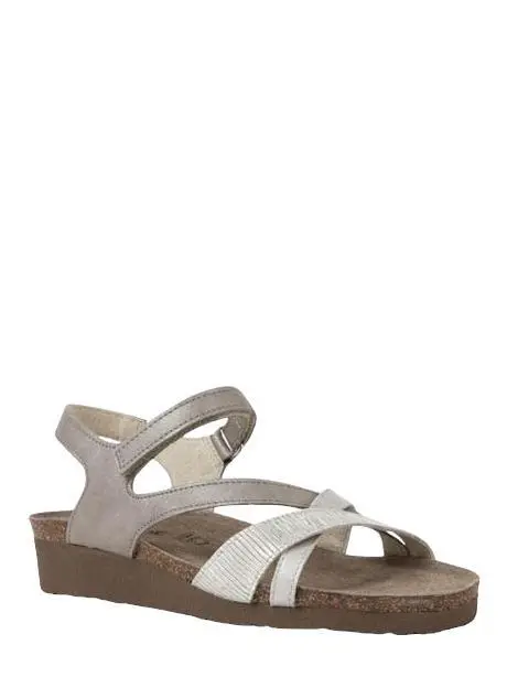 Naot Sophia Sandal - Platinum/quartz