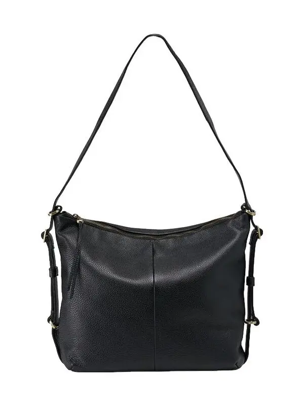 Hobo Emily Convertible Leather Backpack - Black