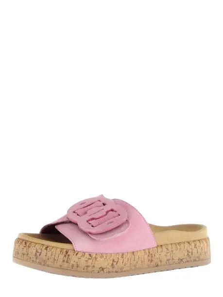 Gabor 63.760 Platform Slide Sandal - Soft Pink