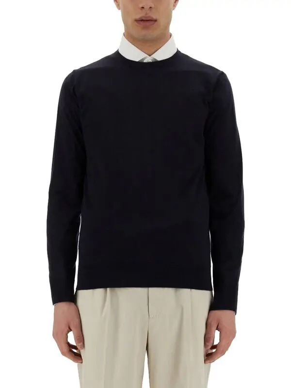 Zegna Cashmere And Silk Sweater - Blue
