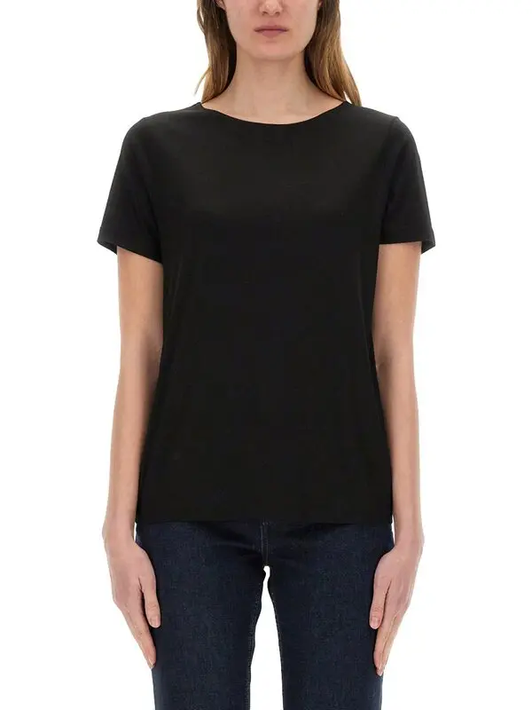 FAY Regular Fit T-shirt - Black