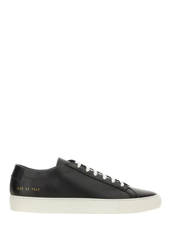 COMMON PROJECTS Achilles Leather Sneakers - Black