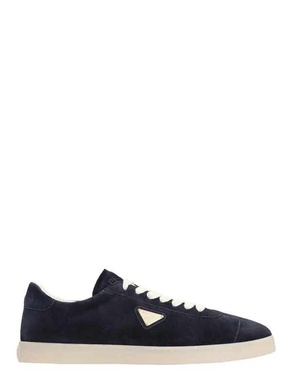 Prada Lane Suede Sneakers - Blue