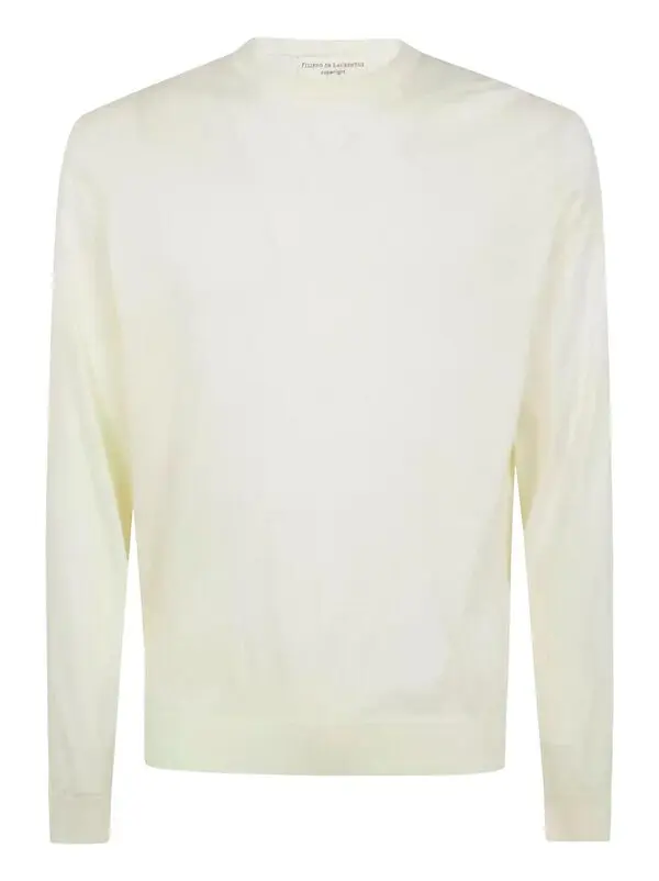 FILIPPO DE LAURENTIIS Crew-neck Jumper - White
