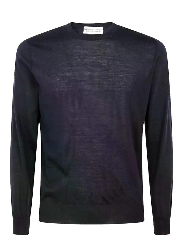 FILIPPO DE LAURENTIIS Crew-neck Jumper - Blue