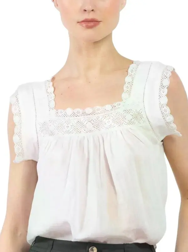 DÔEN Aphra Blouse - White