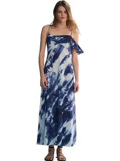 Victoria's Secret Atelier X Altuzarra Draped Ruffle Dress - Print