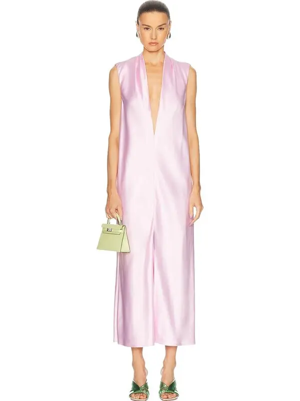 Brandon Maxwell The Daphne Dress - Light Pink