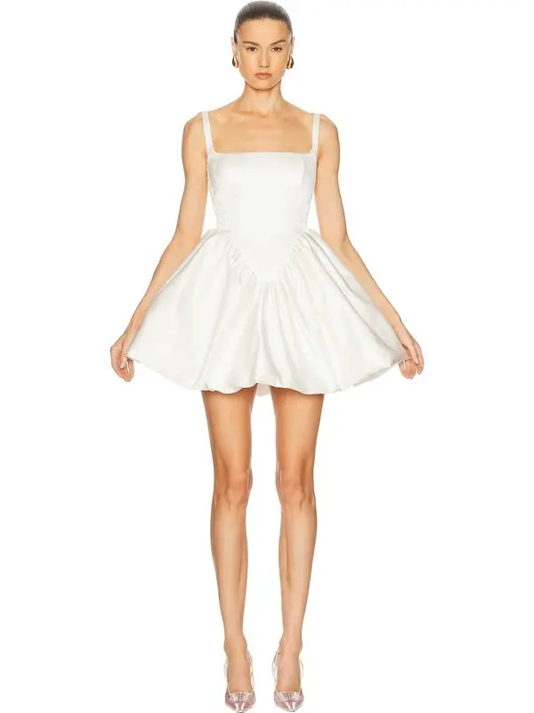 Marianna Senchina First Date Mini Dress - Milky