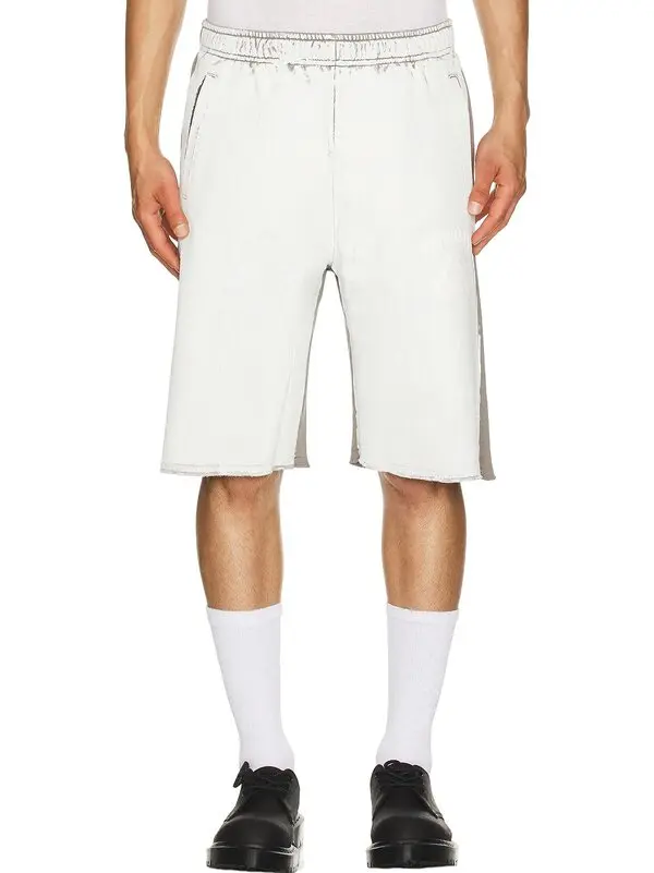 MAISON MARGIELA Terry-lined Shorts - Taupe