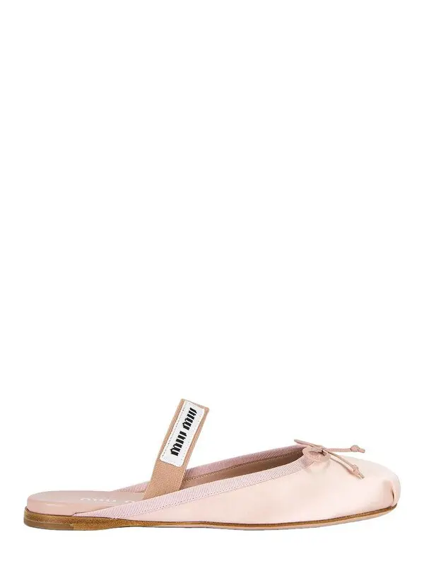 Miu Miu Mule Ballet Flat - Orchidea