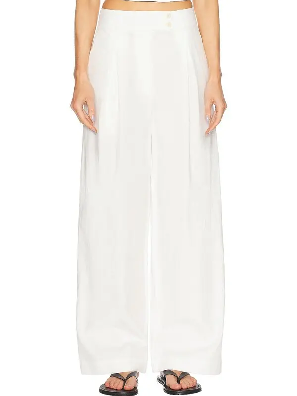 Jenni Kayne Newport Trouser - White