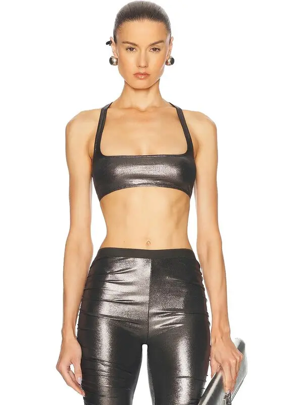 Rick Owens Unhorny Top - Gunmetal