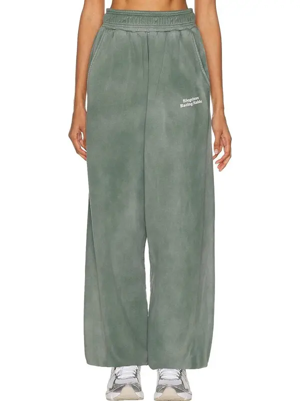 SIEGELMAN STABLE Racing Stable Sweatpants - Green