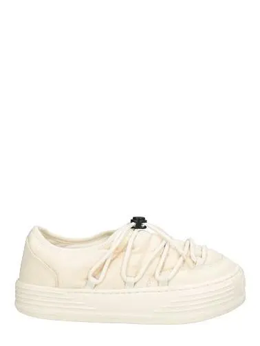 Palm Angels Textile Fiber Sneakers - White