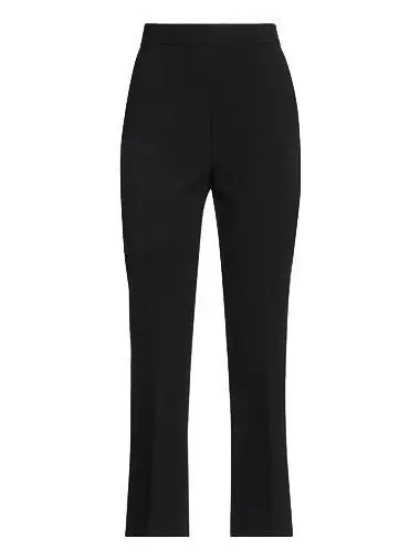 Max Mara Bootcut Crepe Pants - Black
