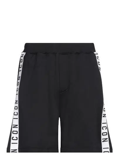 Dsquared2 Icon Relaxed-fit Shorts - Black