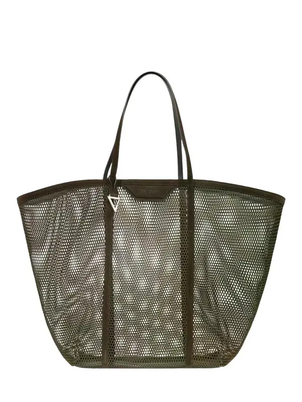 Attico Tote Bag With Cut-out Detailing - Green