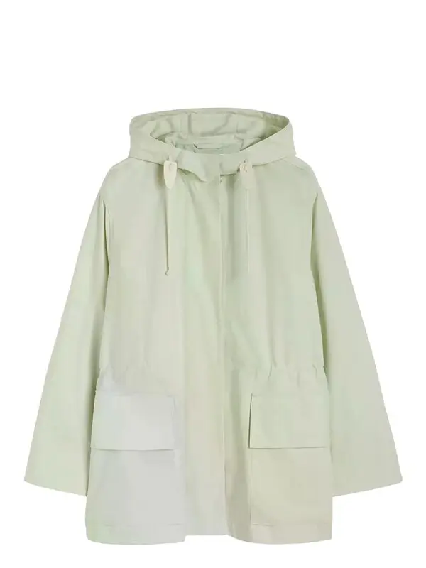 JIL SANDER Hooded Cotton Parka - Neutrals