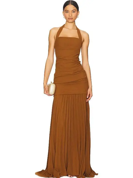 Delfi Delilah Dress - Chocolate